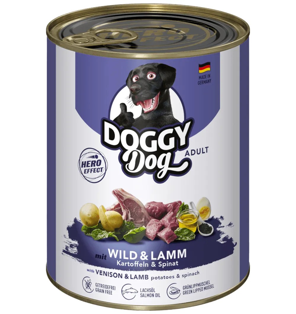 Doggy Dog märgtoit, uluk ja lammas täiskasvanud koertele