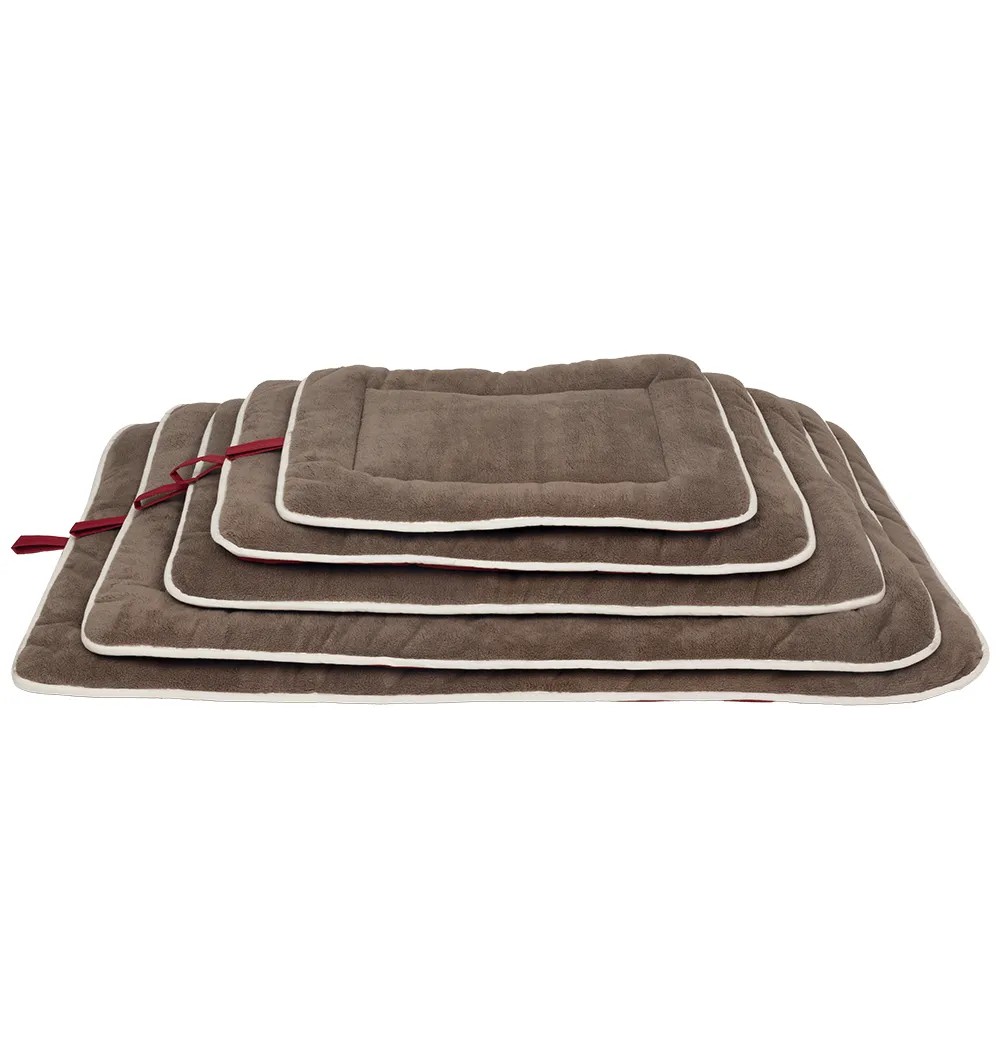 Koera matt-pesa, kahepoolne, punane / pruun Comfort Bed (Pawise)