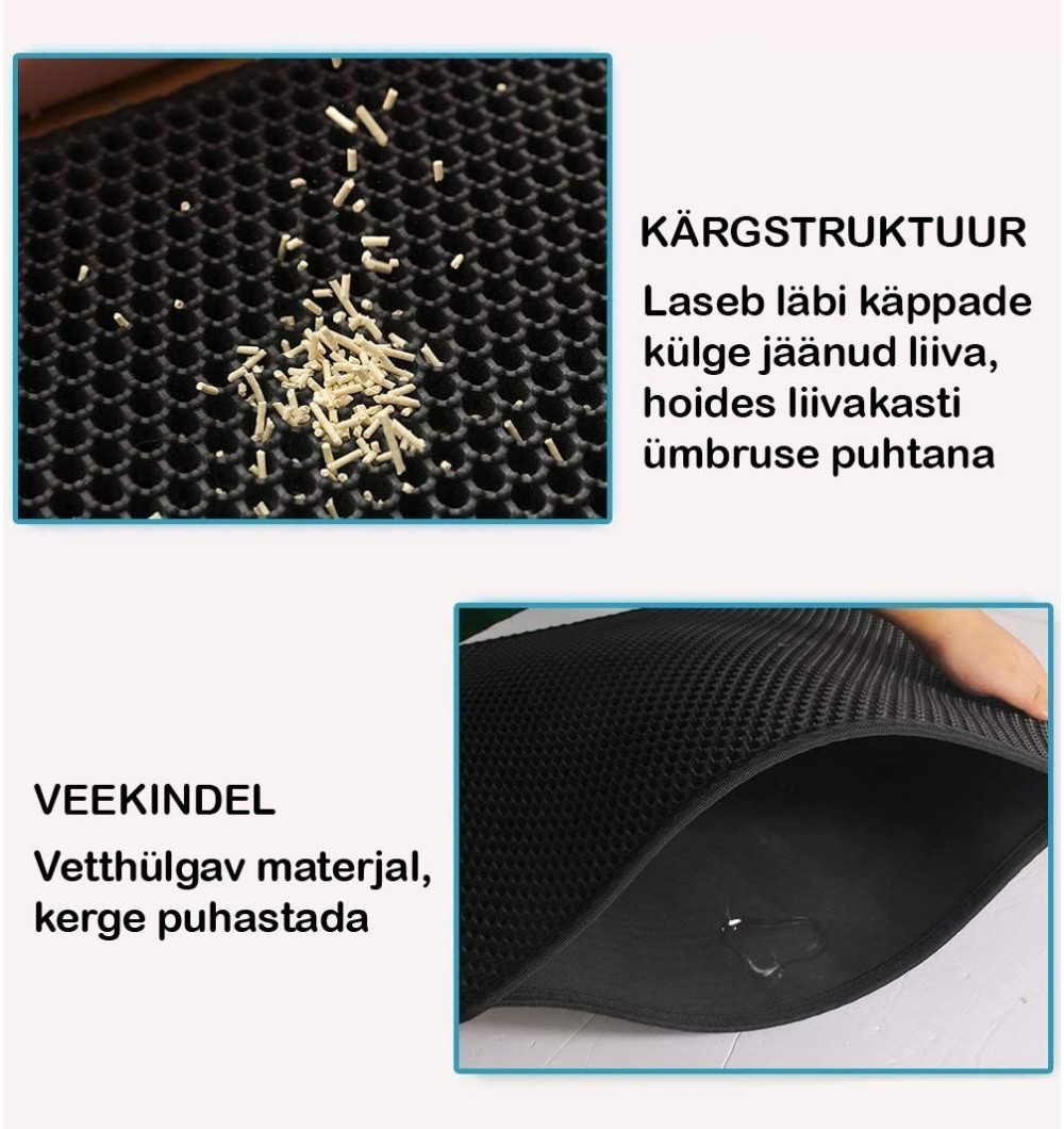 Tualeti esine kassimatt, matt kassidele