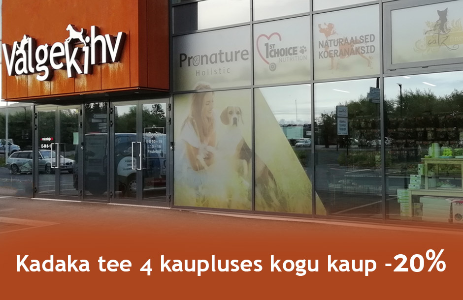 Kvaliteetne koeratoit ja kassitoit - Valgekihv